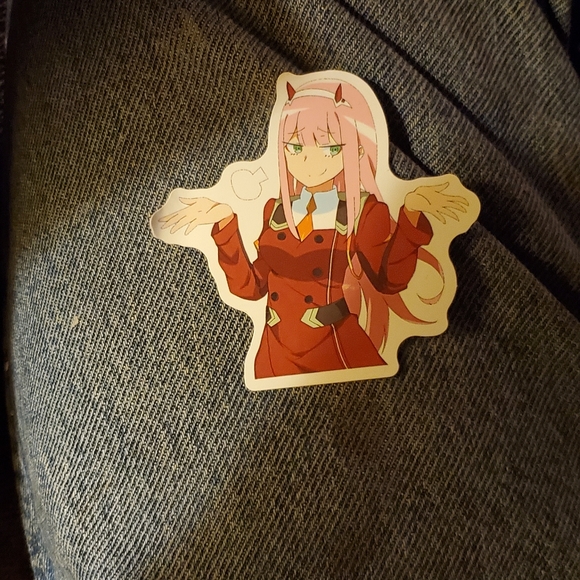 Other | Zero Two Sticker | Poshmark